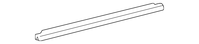 Genuine Toyota Moulding Assembly, Front Door Belt, Right part# 75710 ...