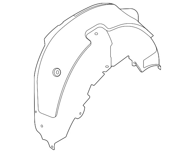 LR177930 - Wheelhouse Liner 2020-2023 Land Rover | Land Leaping Genuine ...