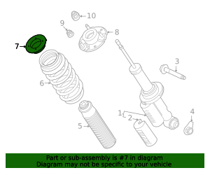 2021-2023 Ford Bronco Upper Insulator mb3z5415b | TascaParts.com
