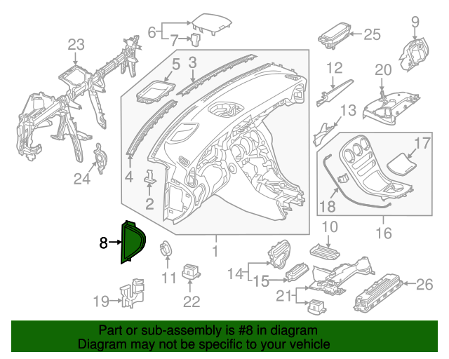 205-680-62-02-7H52 - Side Panel 2017-2020 Mercedes-Benz | Mercedes-Benz ...