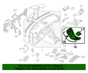 205-680-59-00 - Center Panel 2017-2023 Mercedes-Benz | AutoNationParts.com