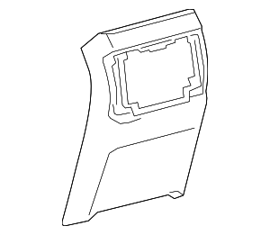 58903-60340-E0 - End Panel - 2010-2019 Lexus GX460 | MyLexusParts