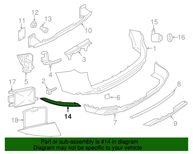 Genuine BMW 63-14-7-290-092 | Rear Reflector - Right | FREE Shipping on ...