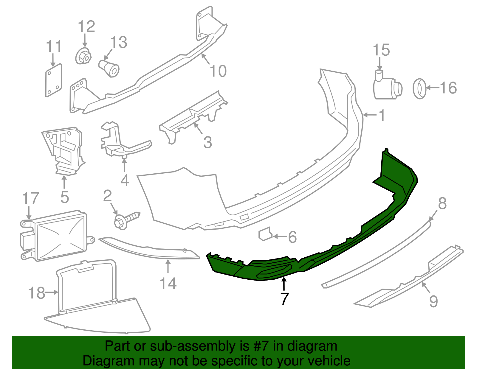 51127294755 - 2014-2018 BMW X5 Lower Trim (51-12-7-294-755) | BMW of ...