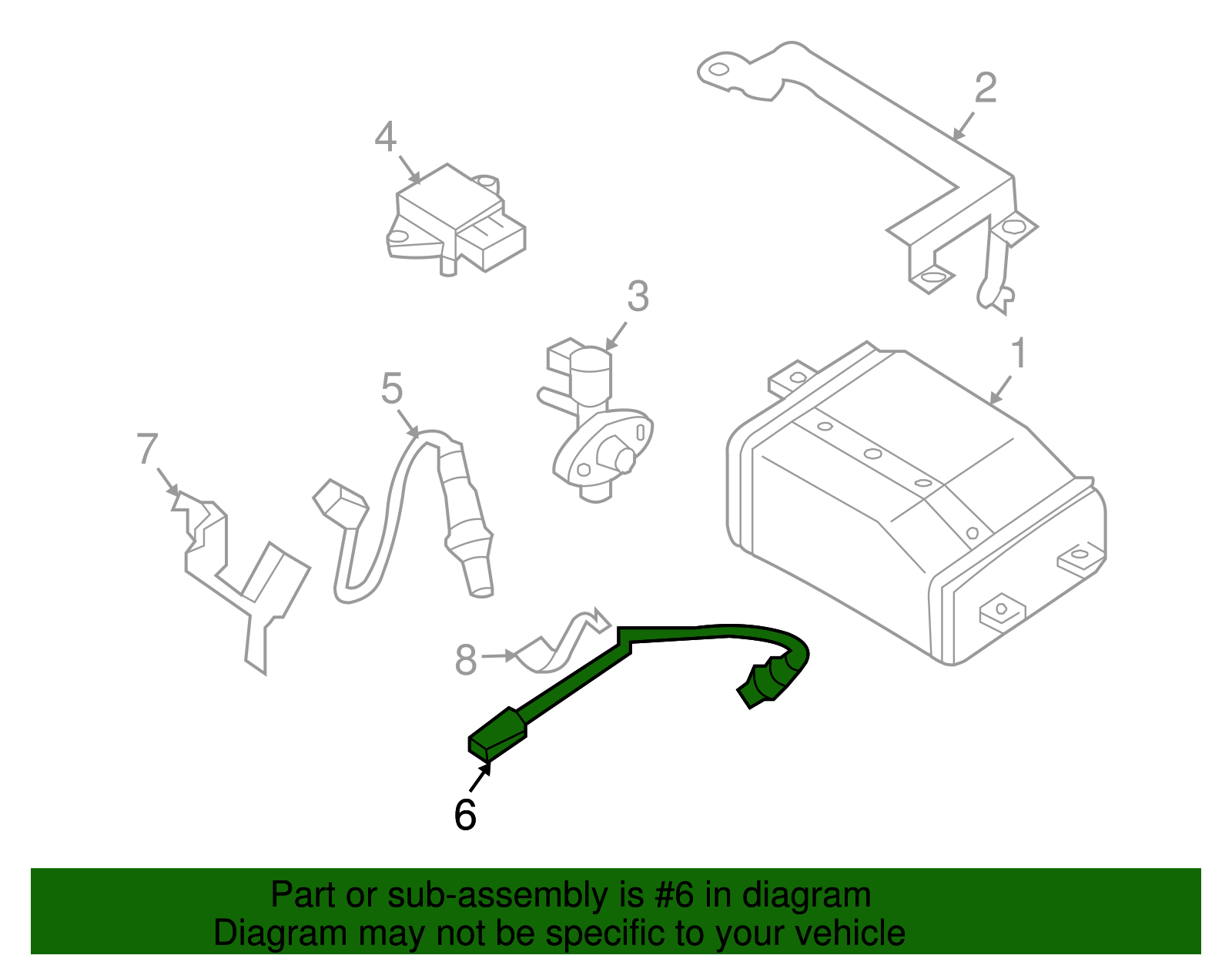 2007-2013 Nissan Oxygen Sensor 226A4-JA00A | Sullivan Brothers Nissan