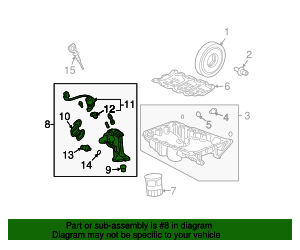 15811-RYE-A01 - Oil Filter Housing 2007-2014 Acura | AutoNation Parts