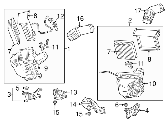 2004-2021 Lexus Vacuum Switch 25860-0A010 | OEM Parts Online