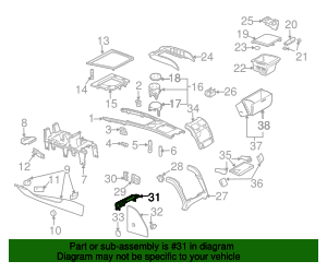 2004-2006 Volkswagen Phaeton Rear Mount 3D0-864-348 | OEM Parts Online