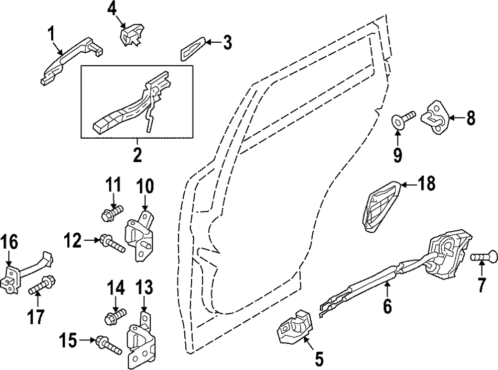 2023-2025 Mazda CX-50 | Cover(L) Hole | VC85-73-97Z | Mazda Online Parts