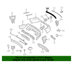 164-885-08-24 - Molding 2006-2011 Mercedes-Benz | Mercedes-Benz USA Parts