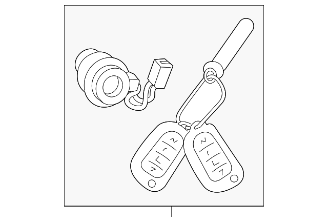 2019-2021 Hyundai Ignition Lock Cylinder 81900-G3C00 | OEM Parts Online