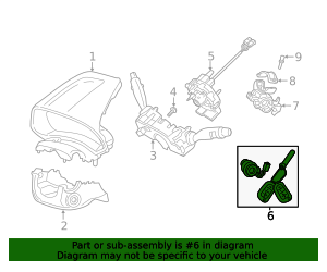 2019-2021 Hyundai Steering Column Lock 81900-G3C00 | AutoNationParts.com