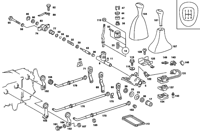 123-267-07-50 - Bushing 1974-1983 Mercedes-Benz | Mercedes-Benz USA Parts
