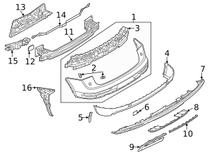 80A-853-057-3Q7 - Bumper Trim 2021-2023 Audi | AutoNationParts.com