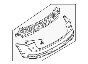 2021-2024 Audi Bumper Cover 80A-807-067-G-GRU | Audi USA Parts