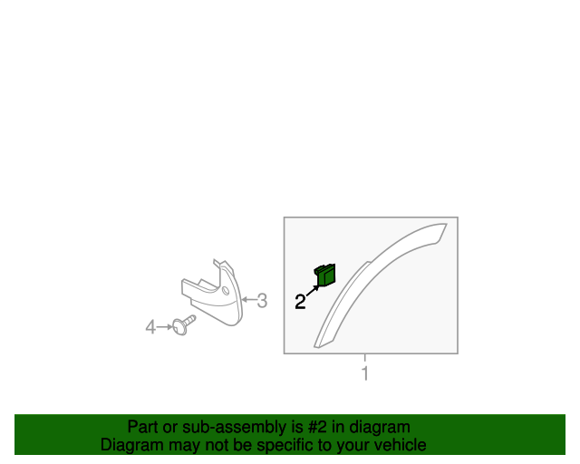 2005-2020 Kia OEM NEW 05-20 Kia Sportage Telluride Upper Clip Side ...