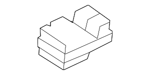 2013-2017 GM Black Driver Side Front Door Window Switch 13305373 GM ...