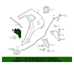 5301J200 - Lower Extension 2011-2019 Mitsubishi Outlander Sport ...