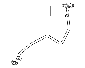 2018-2020 GM Vacuum Hose 84341899 | TascaParts.com