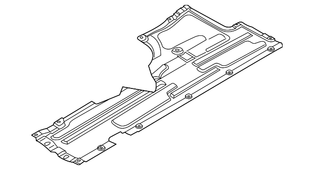 51757276181 - 2013-2019 BMW Under Cover (51-75-7-276-181) | BMW of ...
