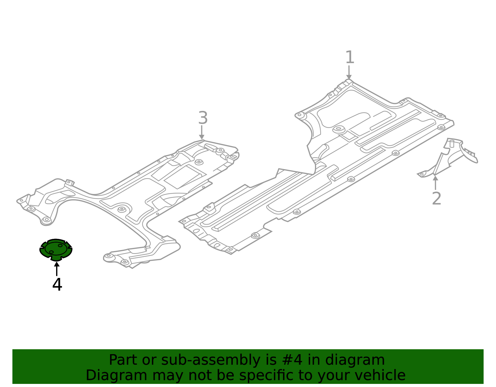 51757209541 - 2012-2019 BMW Access Cover (51-75-7-209-541) | BMW of ...