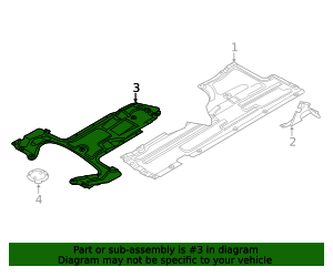 Genuine OEM BMW Center Cover Part# 51757207147 Fits 2016-2019 BMW 640i ...