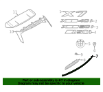 51138745726 - 2019-2022 BMW X7 Molding (51-13-8-745-726) | BMW of South ...