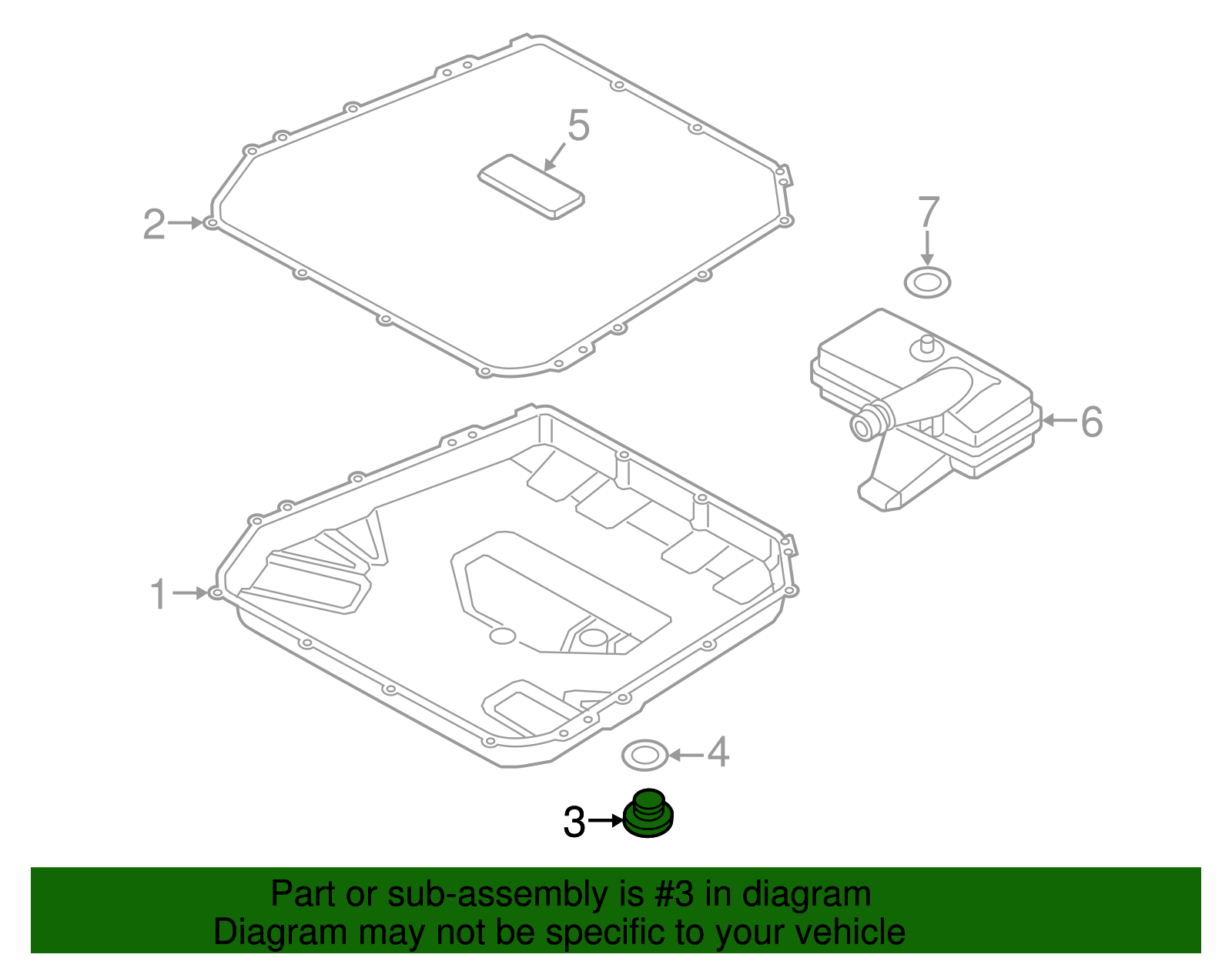 2010-2018 Audi Drain Plug WHT-005-282 | Audi USA Parts