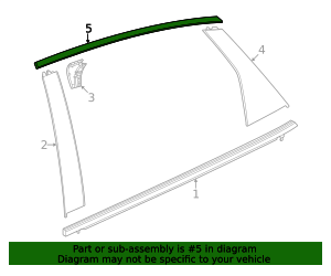 72965-T20-A11 - Door Reveal Molding 2022-2023 Honda Civic | AutoNation ...