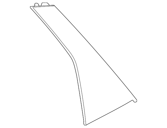 2022-2025 Honda Civic Rear Applique 72761-T20-A01 | Honda Factory Parts