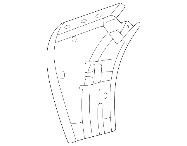 72956-T20-A01 - 2022-2025 Honda Civic - Corner Molding | Genuine Honda ...