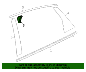 2022-2024 Honda Civic Corner Molding 72996-T20-A01 | OEM Parts Online