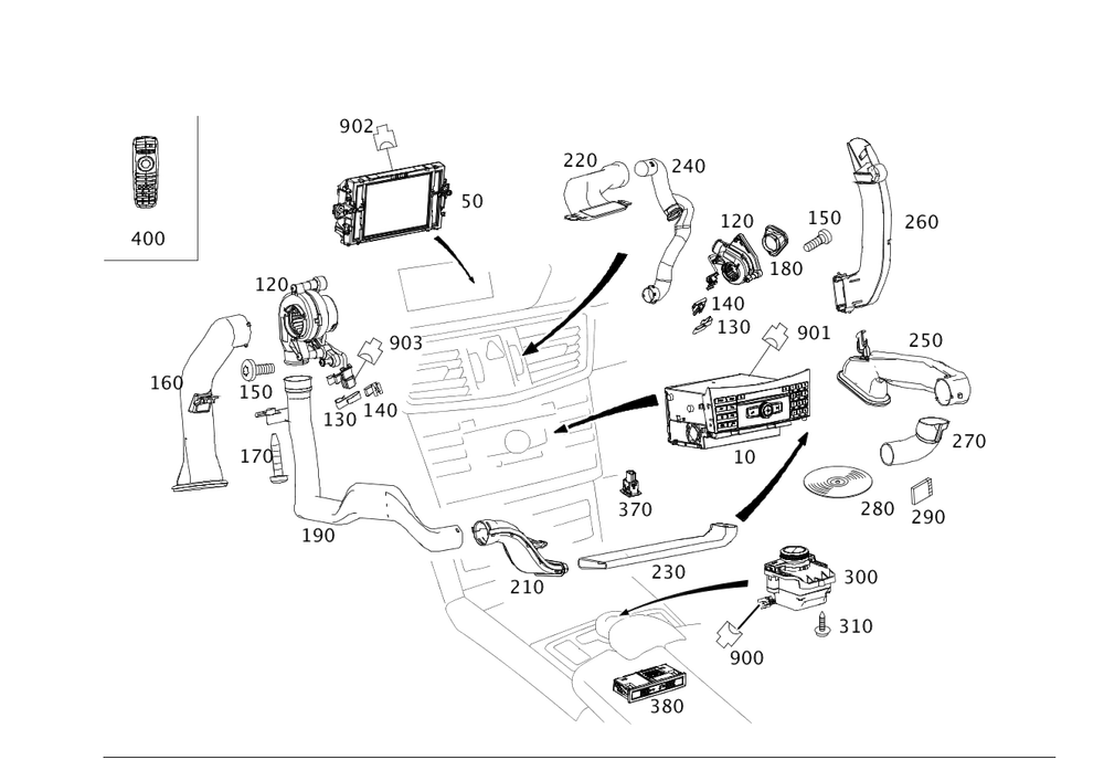 212-900-76-27 - Control Unit 2006-2018 Mercedes-Benz | Mercedes-Benz ...