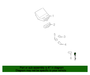 2017-2023 Porsche Panamera Rear Power Outlet Housing 9A7-919-341-02-9B9 ...