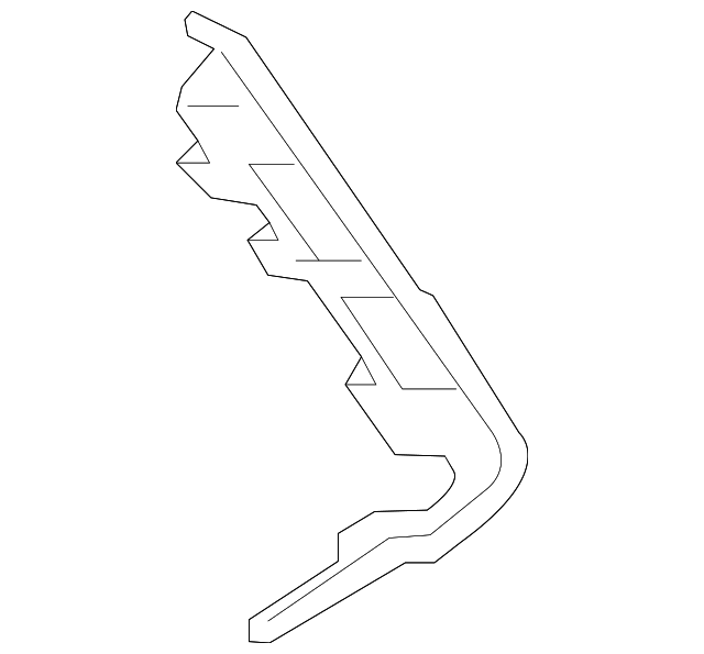 222-885-31-01 - Rear Trim 2018-2019 Mercedes-Benz | Mercedes-Benz USA Parts