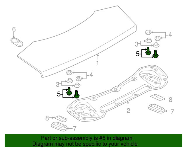 2014-2024 Jaguar F-Type Actuator Assembly Bolt T2R3072 | Express Jaguar ...