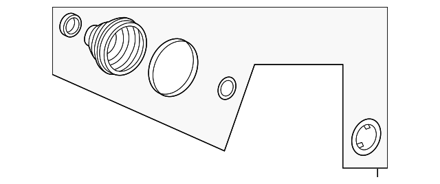 2016-2022 Chevrolet Camaro Passenger Side Rear Wheel Drive Shaft Outer ...