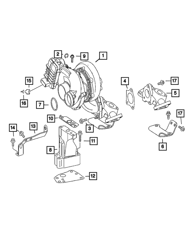 2007-2009 Mopar Exhaust Crossover Pipe 68037220AA | Mopar Estores