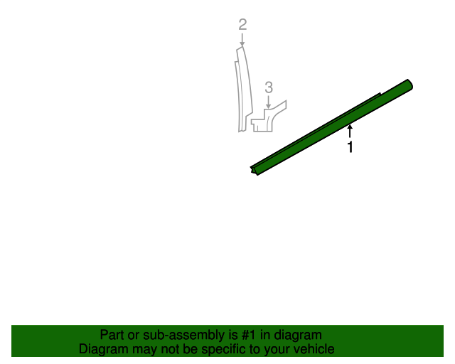 51-35-7-496-140 - Belt Molding - 2012-2019 BMW | BMWPartsHub