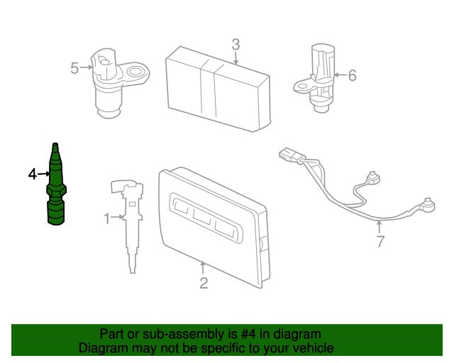 68303918AA - Spark Plug 2006-2007 Mitsubishi Raider | Mitsubishi Direct ...