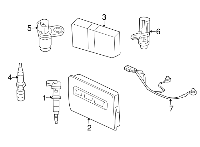 68303918AA - Spark Plug 2006-2007 Mitsubishi Raider | Mitsubishi Direct ...