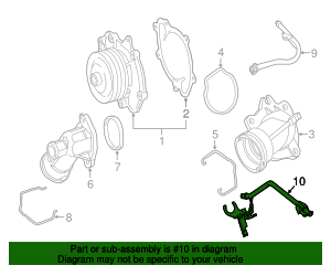 642-200-02-58 - Vent Pipe 2011-2013 Mercedes-Benz E 350 | Mercedes-Benz ...