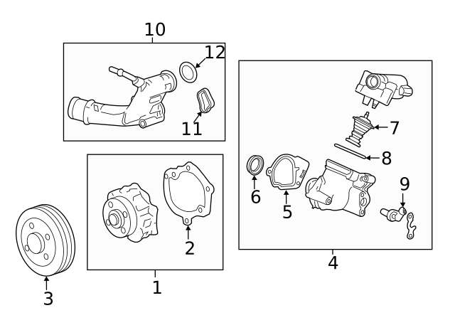 2022-2024 Cadillac CT4 F (S)Outlet 12690765 | TascaParts.com