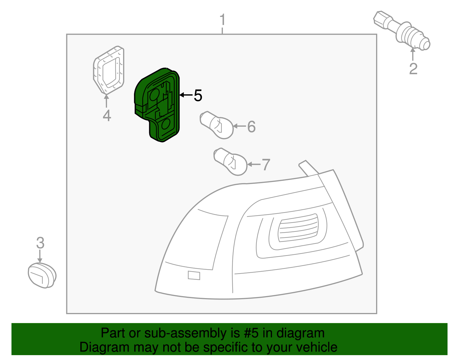 7P6-945-258 - Socket Panel 2011-2014 Volkswagen Touareg | Volkswagen ...