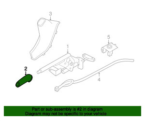 Genuine BMW 34-40-7-846-803 | Park Brake Cover | FREE Shipping on Most ...