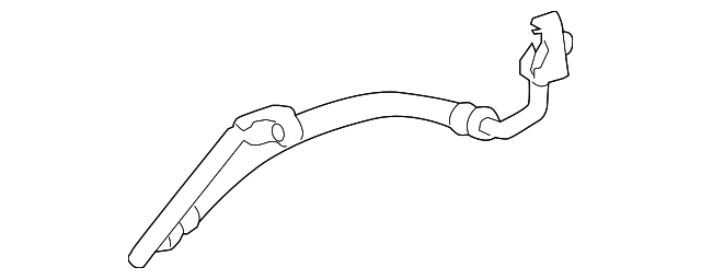 88711-06430 - Discharge Hose - 2012-2017 Toyota Camry | OEM Genuine ...