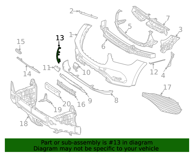 1678858303 - Filler Trim 2020-2021 Mercedes-Benz | Mercedes-Benz USA Parts
