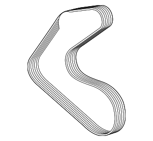 2013-2024 Jaguar Accessory Drive Belt C2D61183 | Haper Jaguar Parts