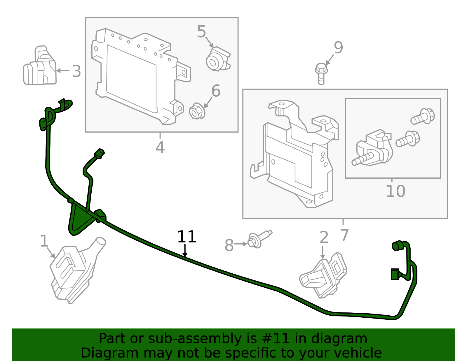 32121-TG7-A11 - Harness 2019-2022 Honda Pilot | Honda Parts Online
