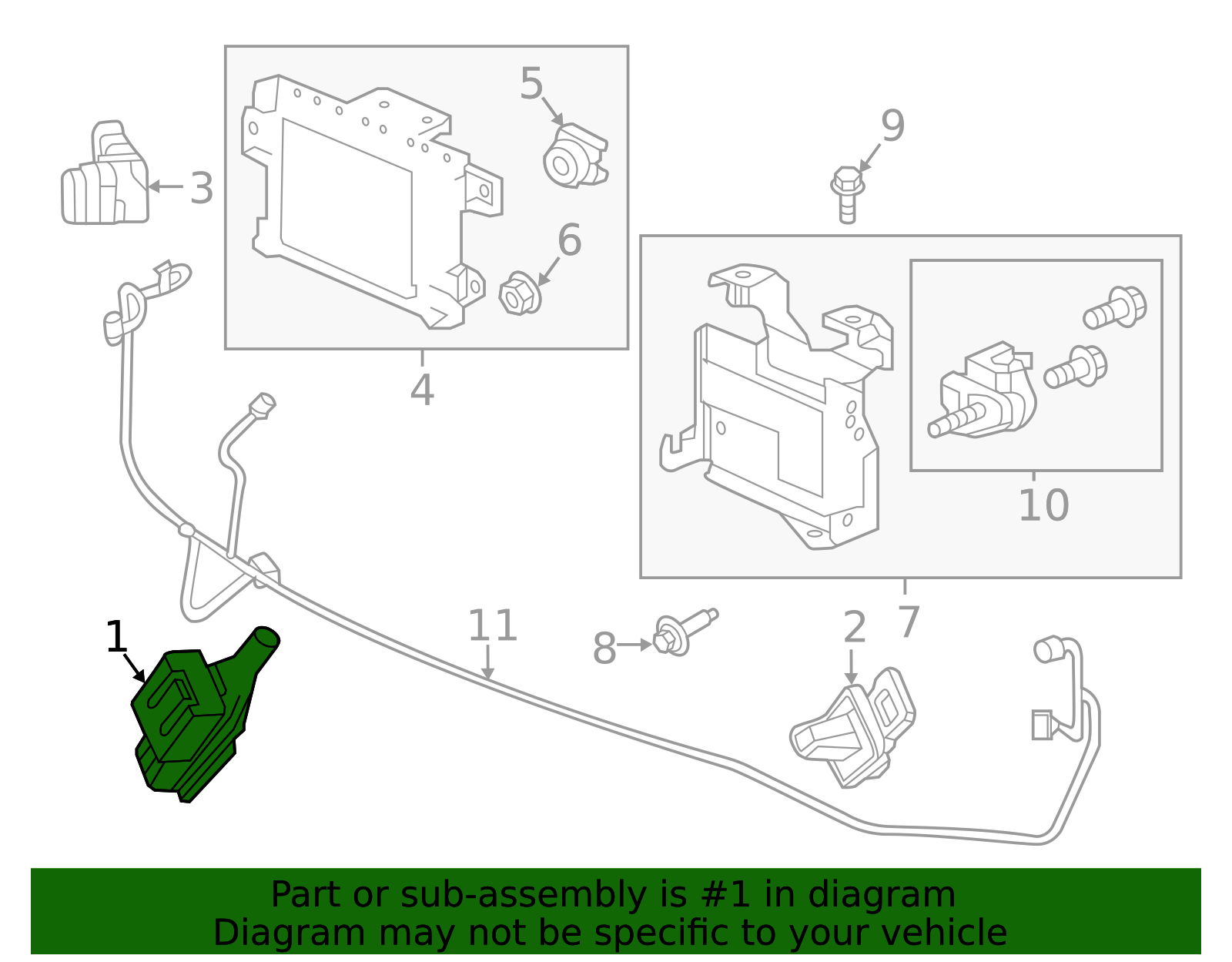 80525-T2F-A01 - Ambient Temp Sensor 2013-2025 Honda | Honda Parts Online